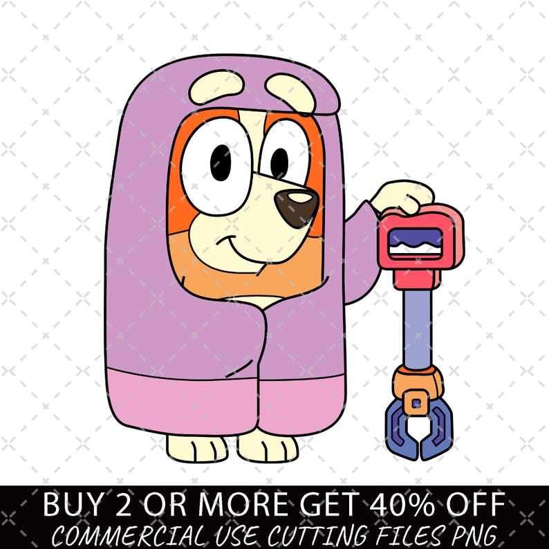 Papá Bluey PNG, No es un cuerpo de papá, es una figura paterna PNG ...