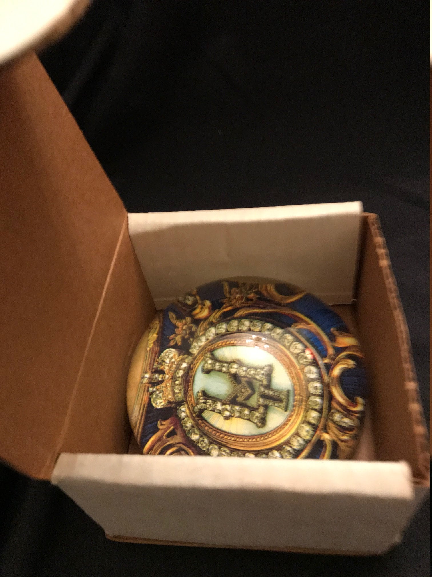 Crown & Jewels Paperweight by DURWIN RICE New York 179 - Etsy