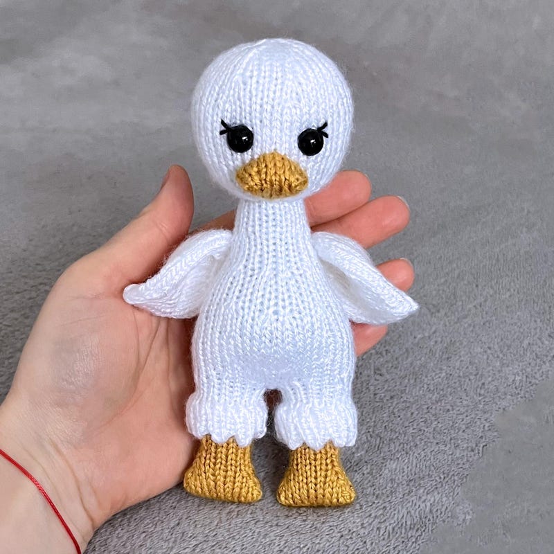 Duck Socks Knitting Pattern - Etsy