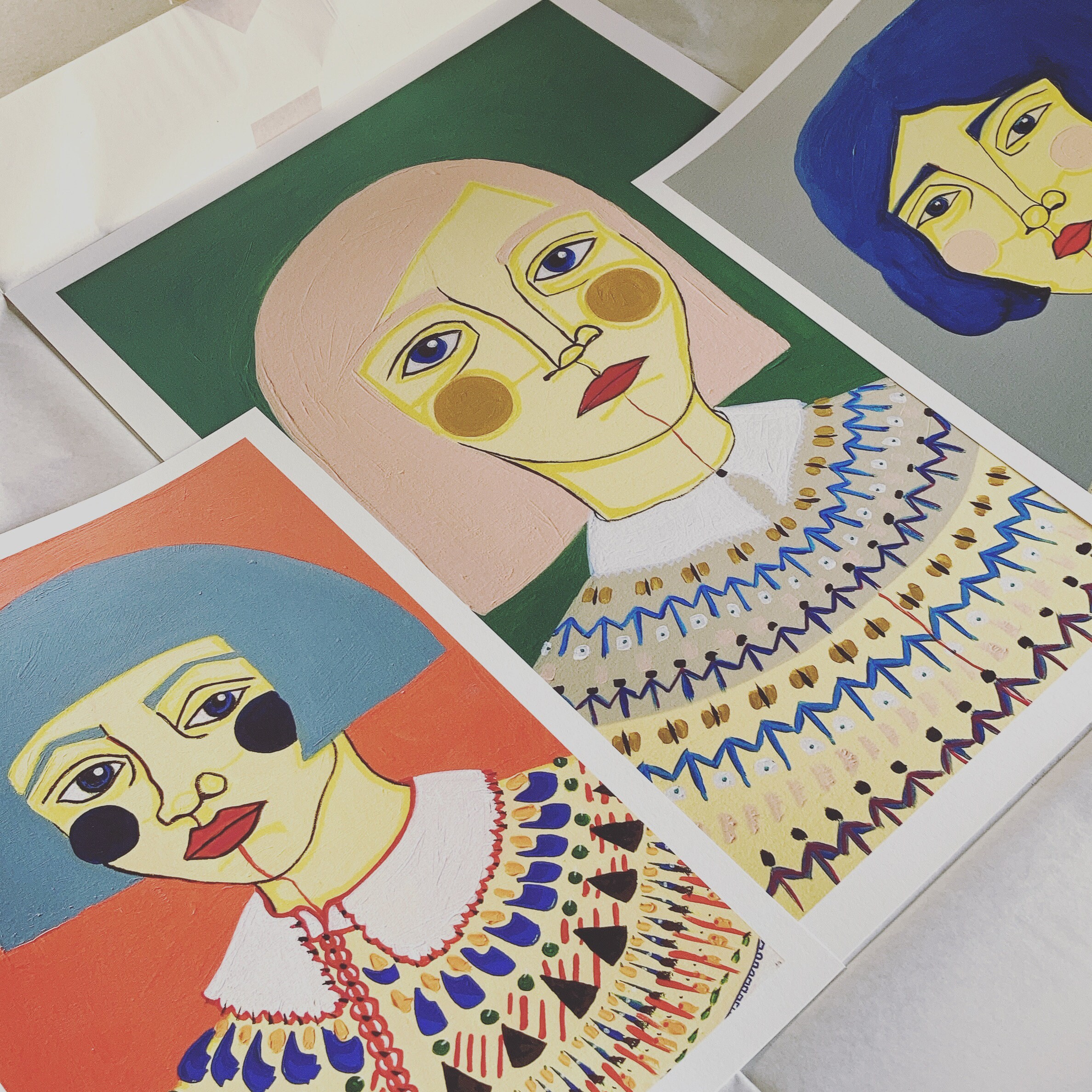 Pepper - Artist Quality Giclee Print, Portrait of a Woman, Painting ...