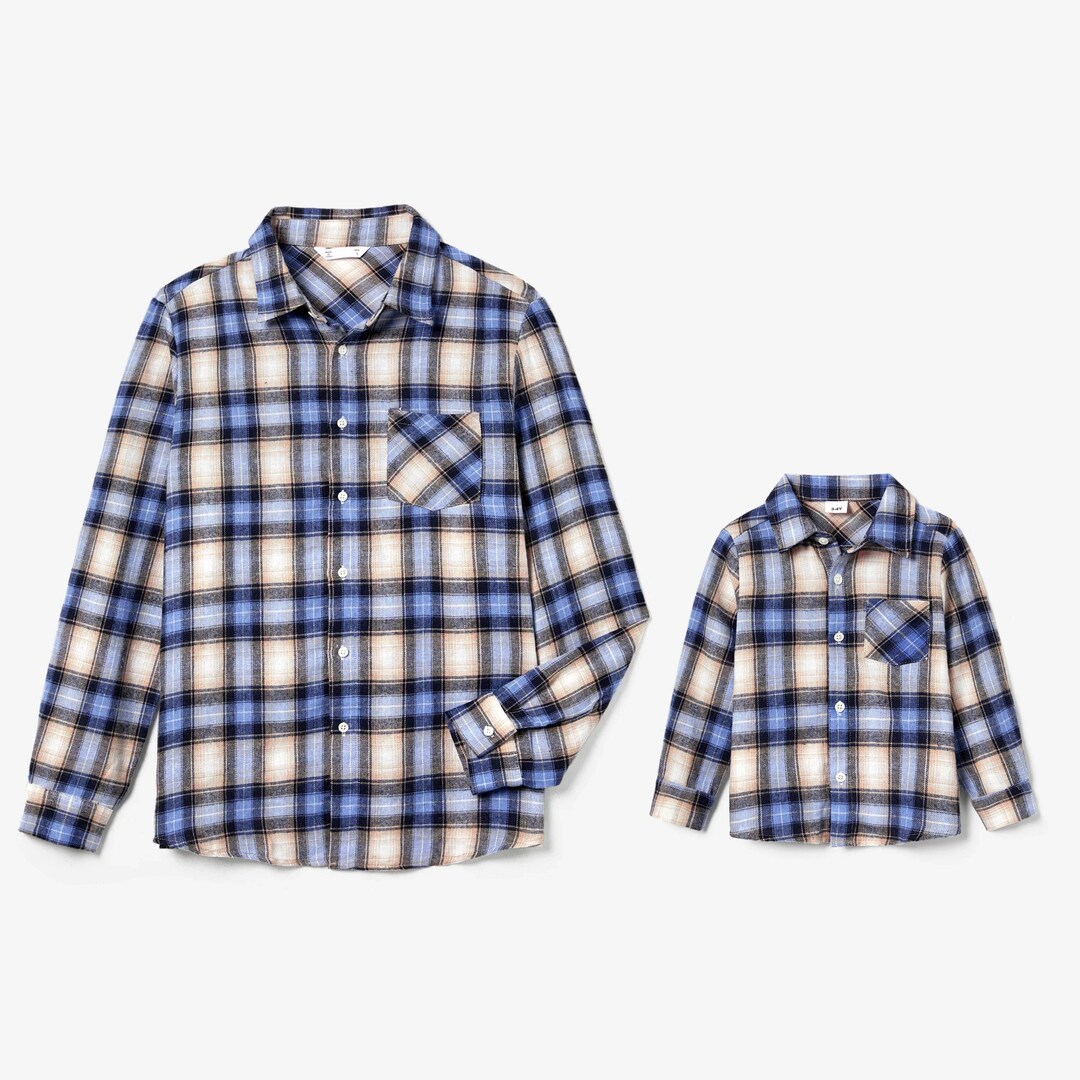 ANDRE Matching Flannels, Father and Son Jacket, Father and Son Matching ...
