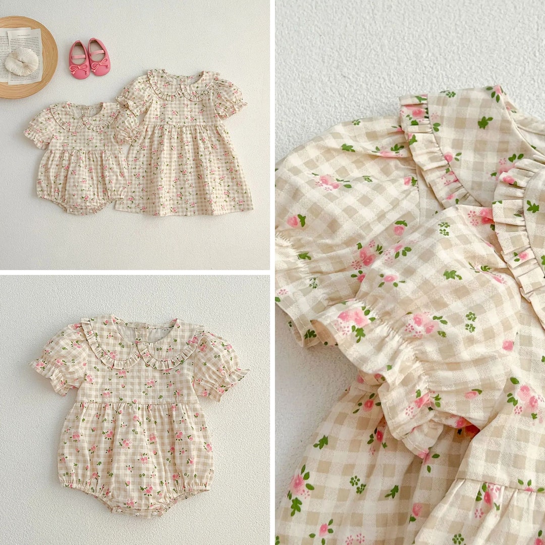 SYLVIE Big Sister Little Sister Matching Outfits, Sibling Matching ...