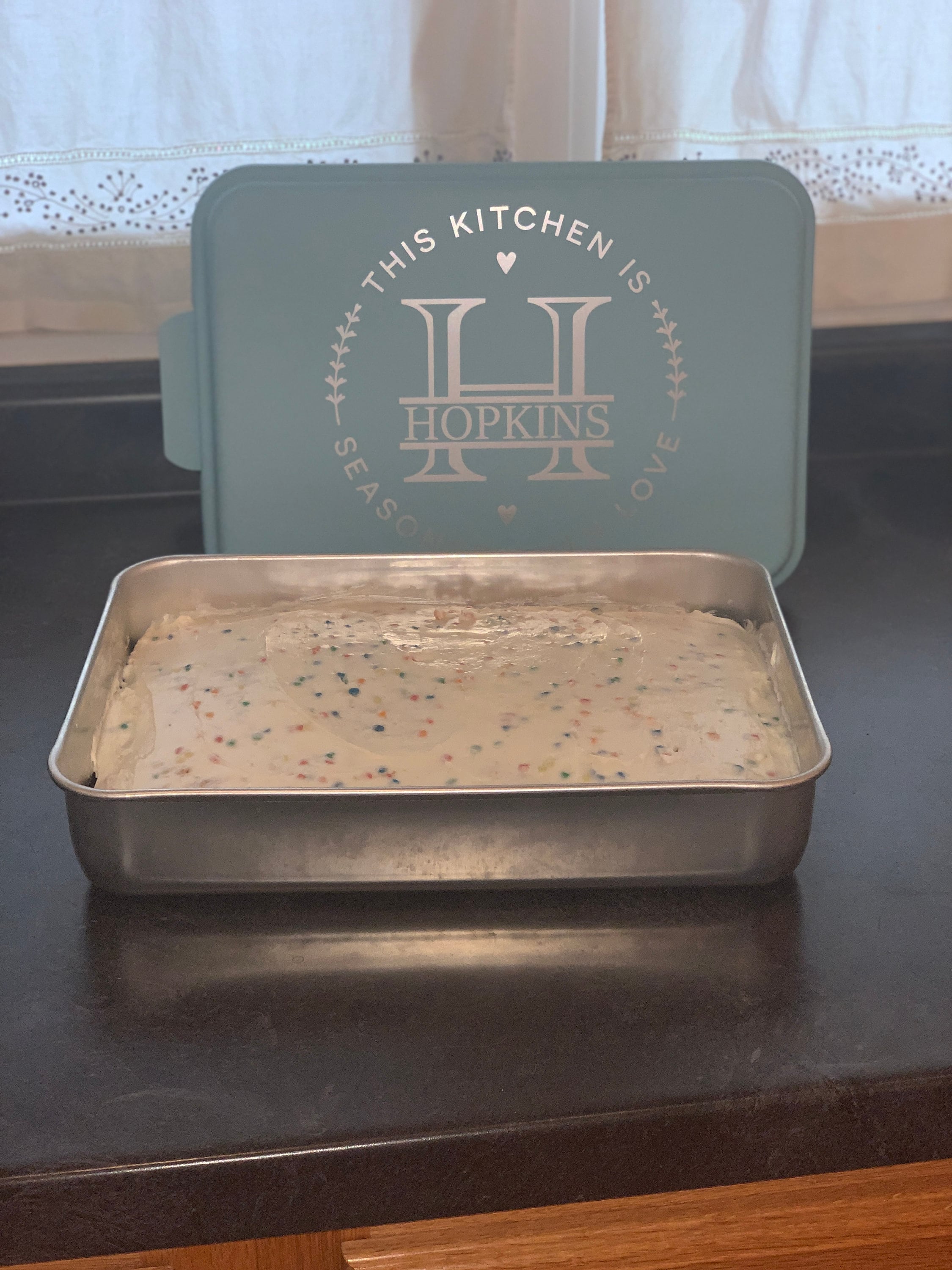 Custom Engraved Cake Pan Lid, 9x13 Pan, Bakers Gift - Etsy
