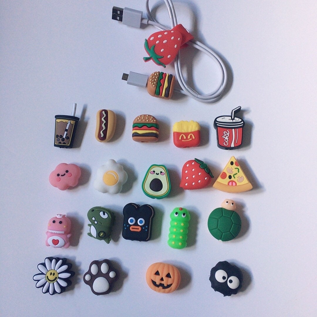 Cute Cartoon Feature Cable Protector/phone Accessory｜usb Cable ...