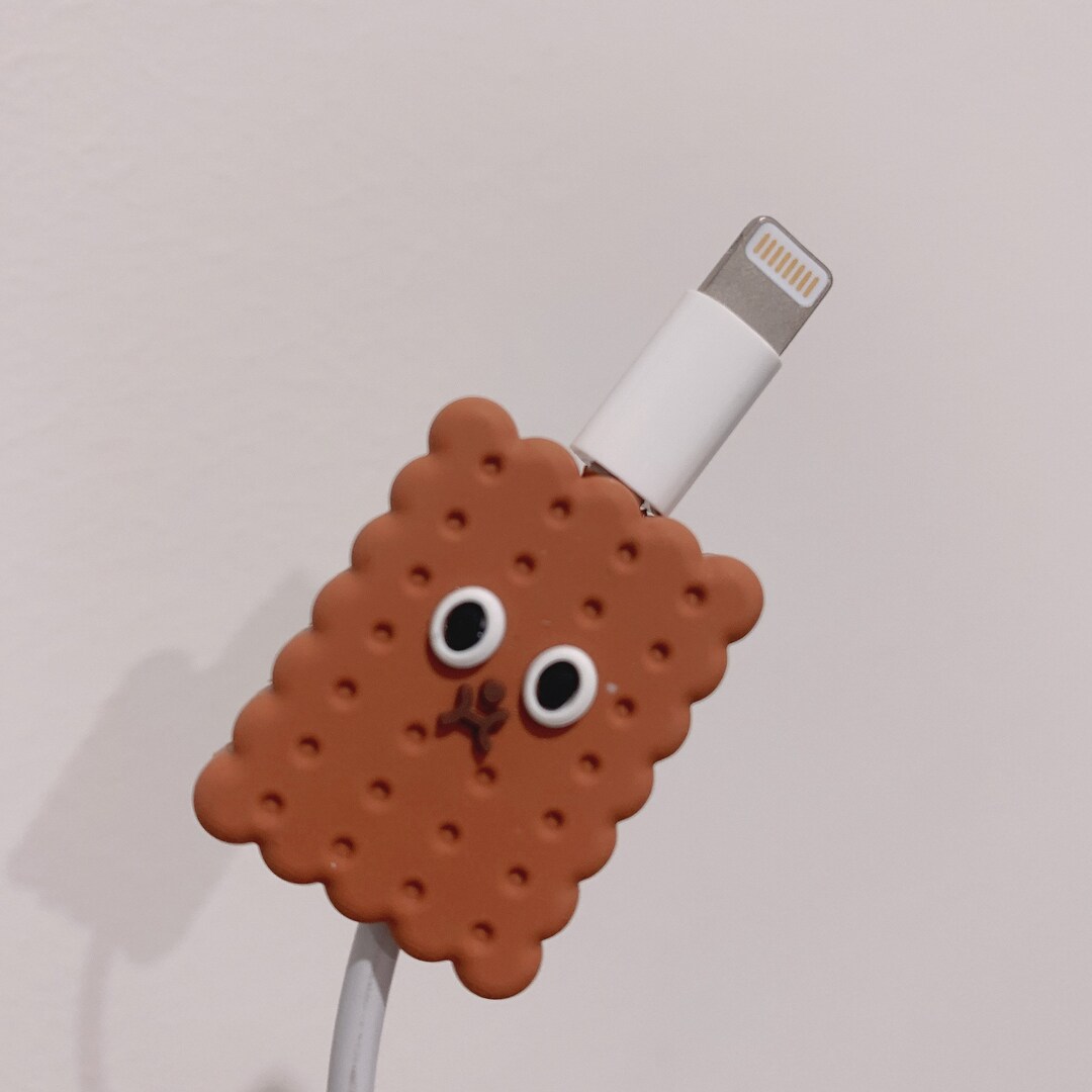 Cute Cartoon Feature Cable Protector/phone Accessoryusb Cable - Etsy