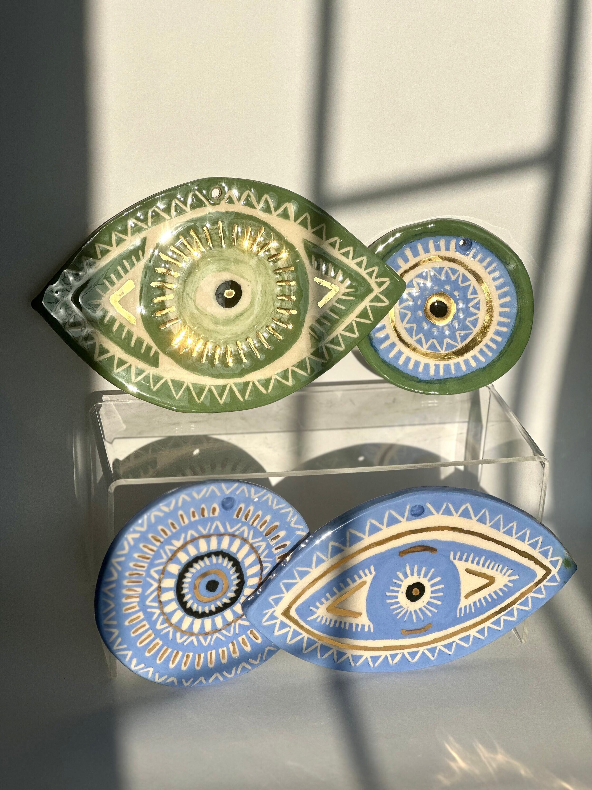 Evil Eye/ Nazar Amulet Decoration Purposes Handmade - Etsy