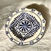 Whispering Willow Porcelain Plate - Handcrafted Decorative Dish - Etsy