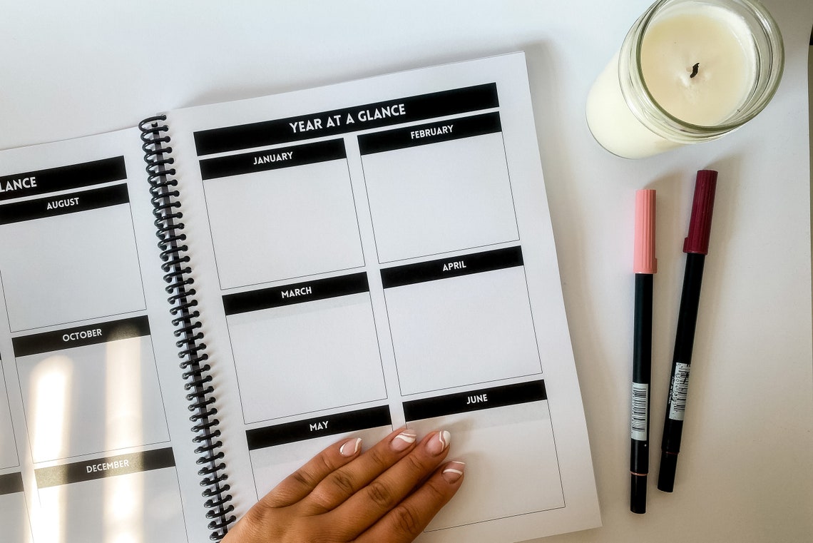 Teacher Planner Teacher Agenda 6 Subject Agenda Week View Planner - Etsy