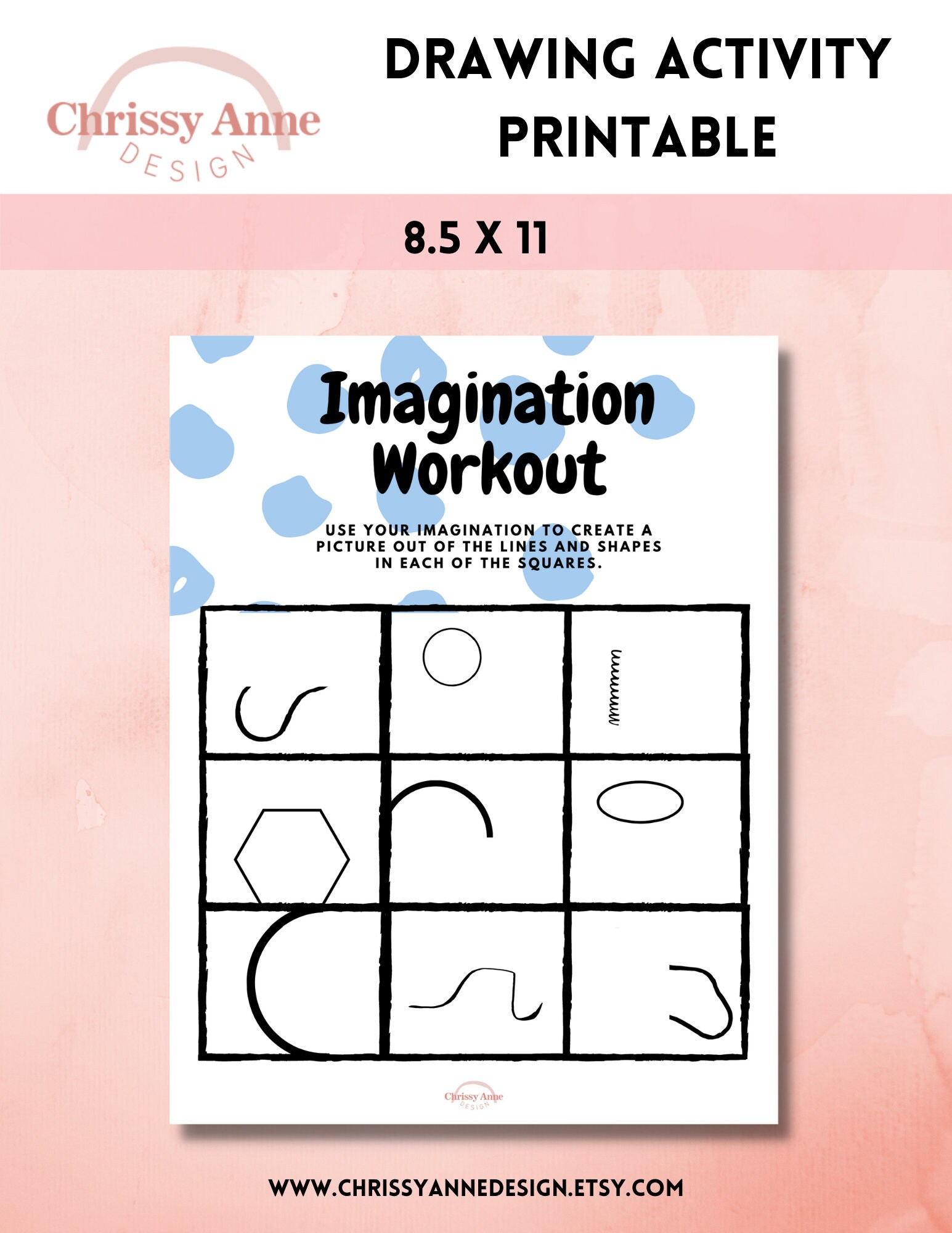 Drawing Activity - Etsy