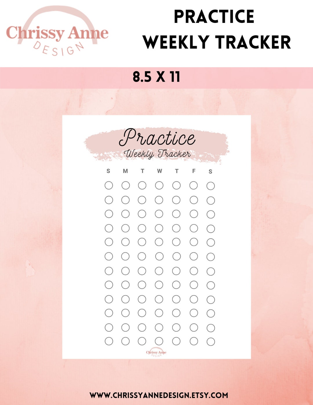 Practice Tracker | Music Practice | Practice Log | Practice Journal - Etsy