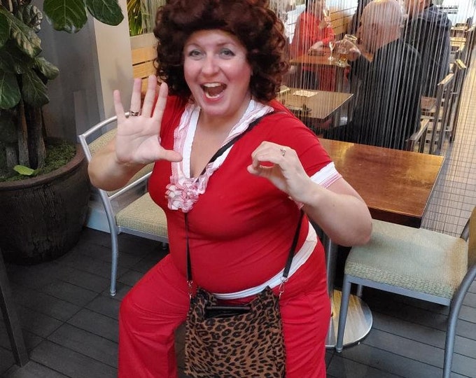 Sally O'malley SNL Halloween Costume Size XL, I Kick and Stretch I'm 50 ...