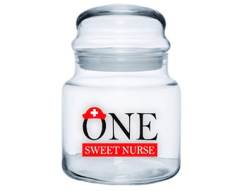 Nurse Icon Personalized Treat Jar Gifts for Nurses Nurse - Etsy