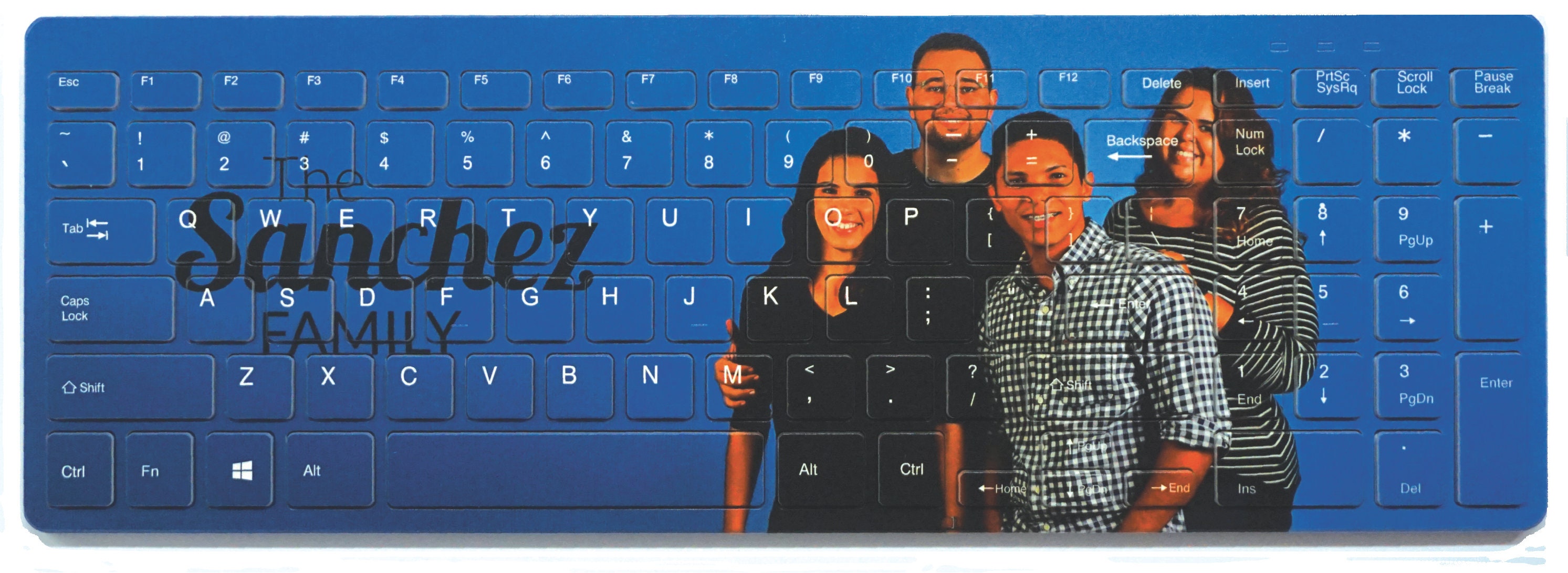 Personalized Full Color Keyboard - Printed in WA, USA - Fast & Free ...
