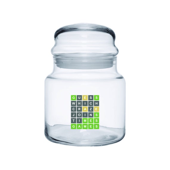 Wordle Puzzle Word Game Custom Create Your Own Wordle | Etsy