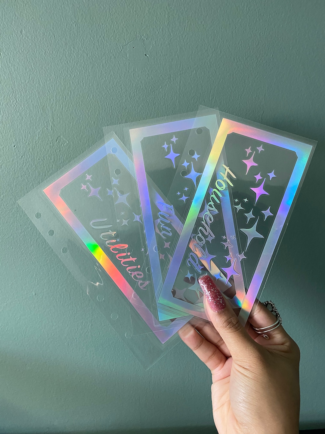 3 Sparkle Cash Envelopes - Sinking Funds - Budgeting - Etsy