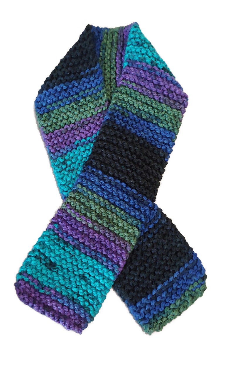 Northlights Handmade Scarves Knitted Soft Warm Beautiful Bulky Yarn ...