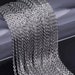 1 Foot Stainless Steel Flat Cable Chain , 2mm Rolo Link Chains ...
