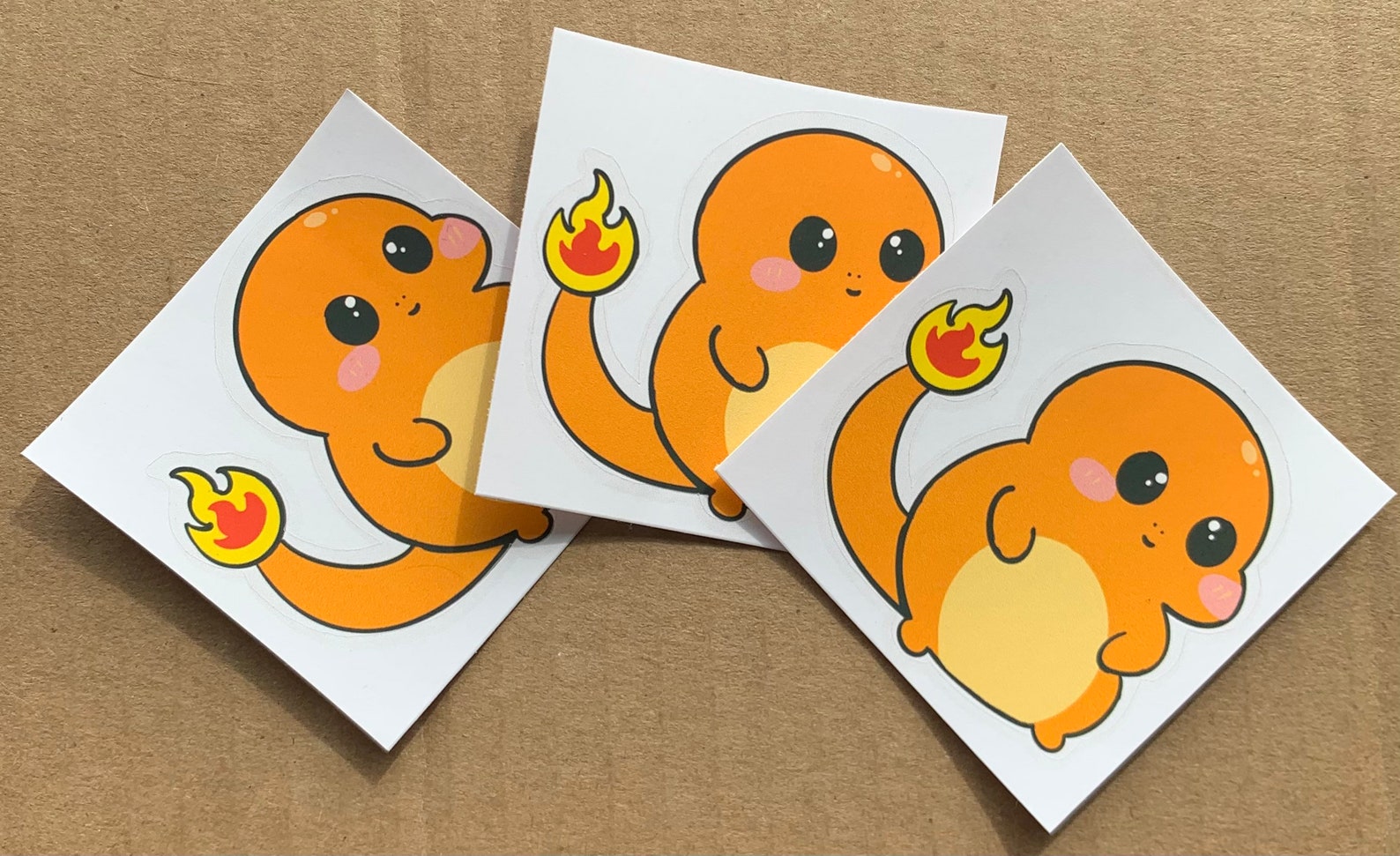 Charmander sticker Pokémon stickers | Etsy