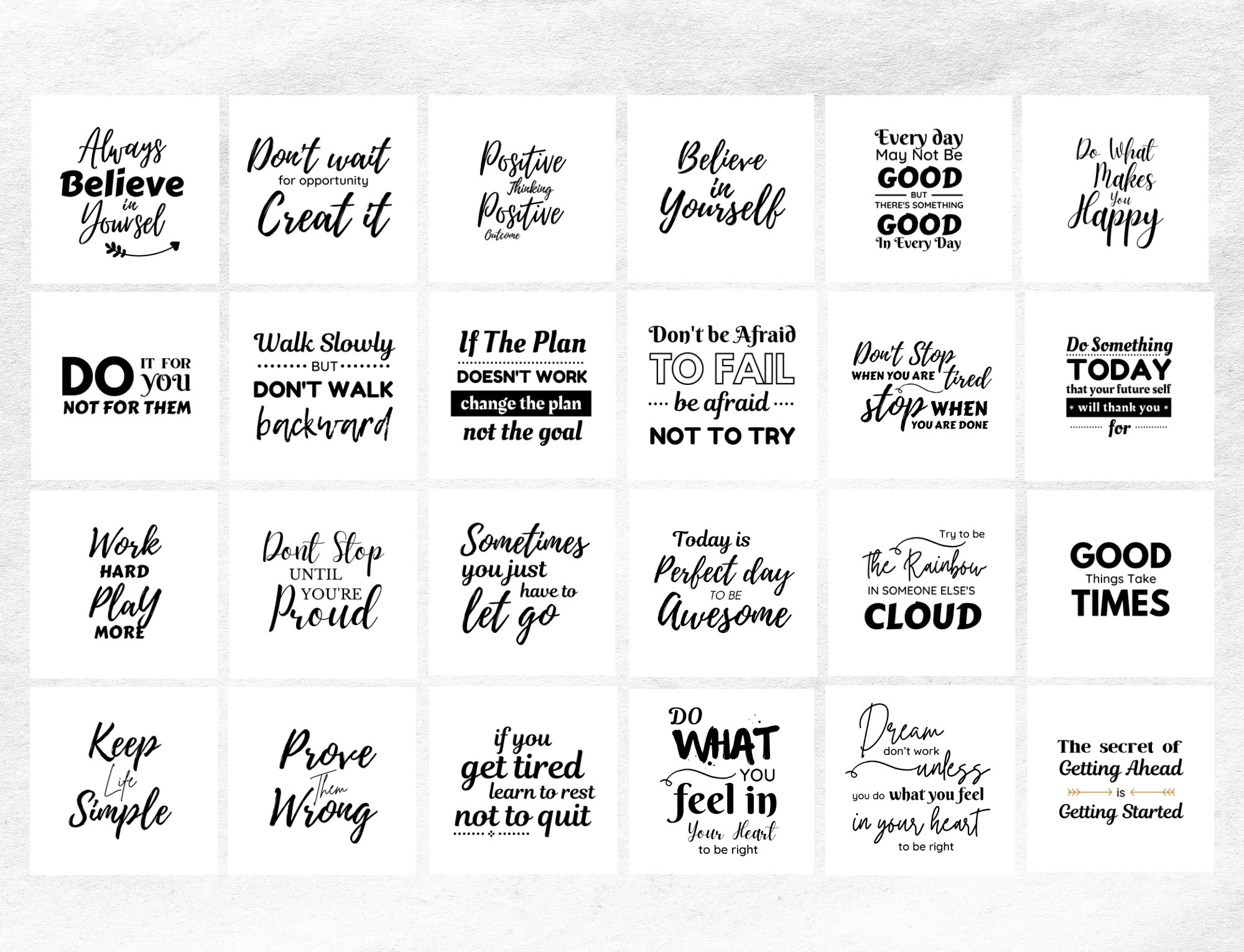 65 Motivational Quotes Canva Templates. Quotes for Social Media ...