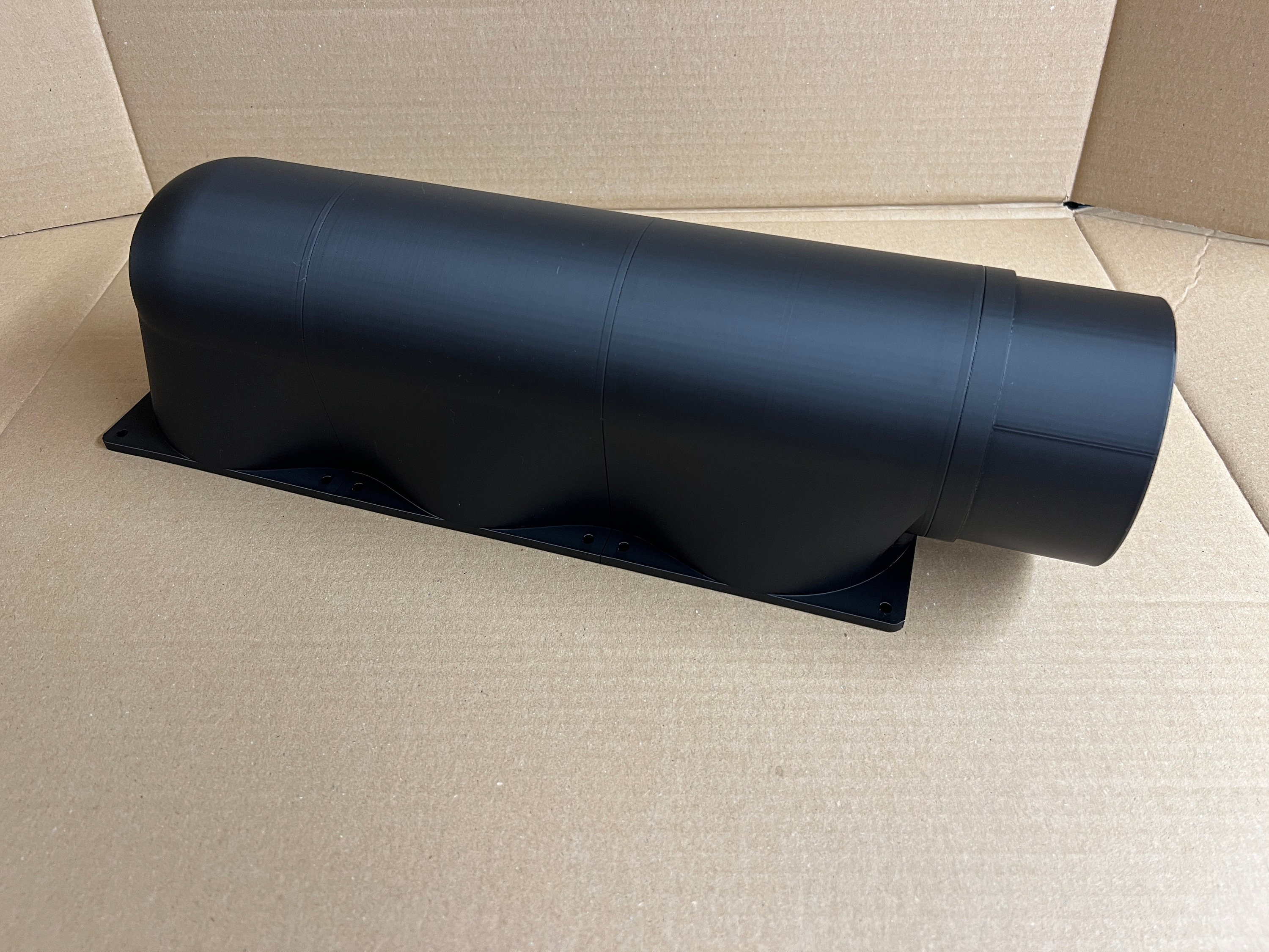 Triple 120mm Fan to 4 Inch Inline Duct - Kit (requires Some Assembly ...