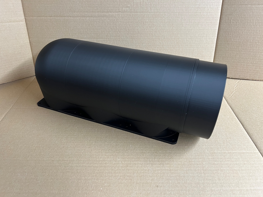 Triple 120mm Fan to 6 Inch Inline Duct - Kit (requires Some Assembly ...