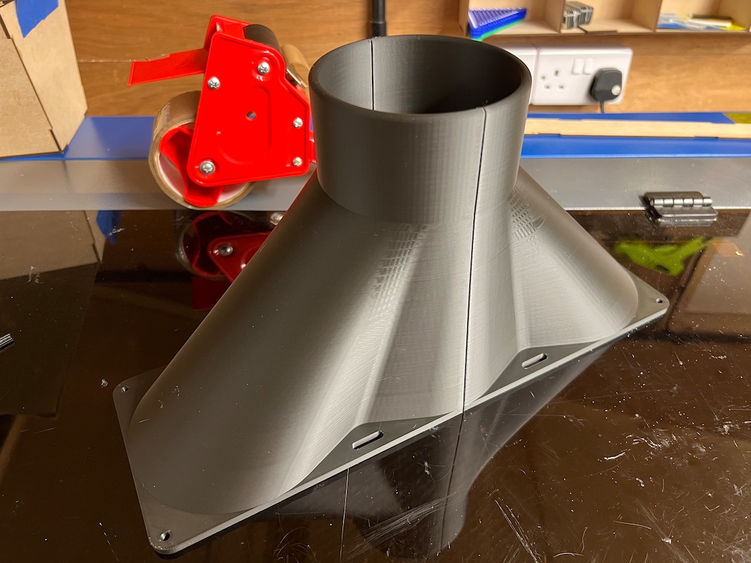 120mm Triple Fan to 4 Inch or 3 Inch Duct | Perfect for PC Modding - Etsy