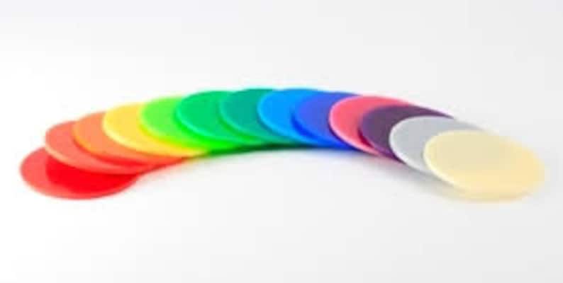 Acrylic Plastic Circles Discs Laser Cut Acrylic - Custom Sizes and ...