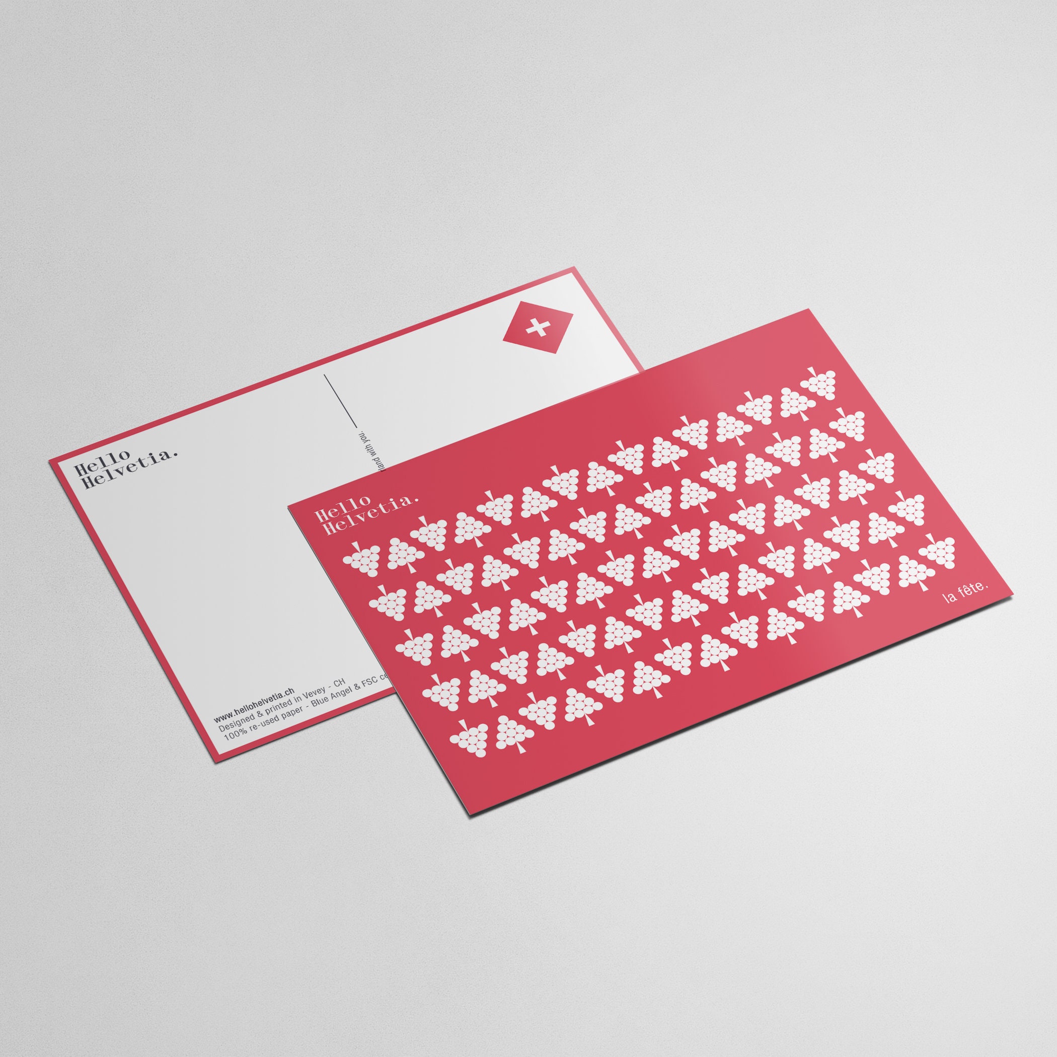 Set of 5 Postcards Souvenirs From Switzerland Sustainable Paper Swiss ...