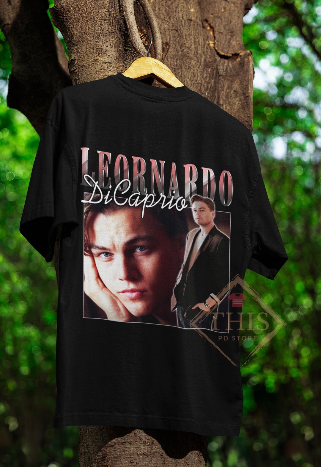 Retro Leonardo Dicaprio Shirt, Leonardo Dicaprio Inspired Character ...