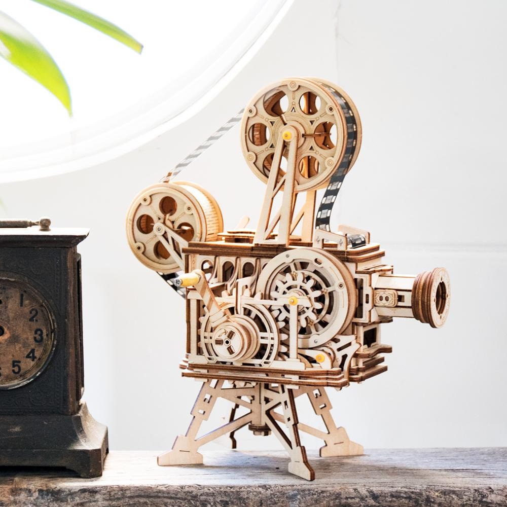 Film Projector 3D Puzzle, Vintage Movie Model Kit, Art Collectible - Etsy