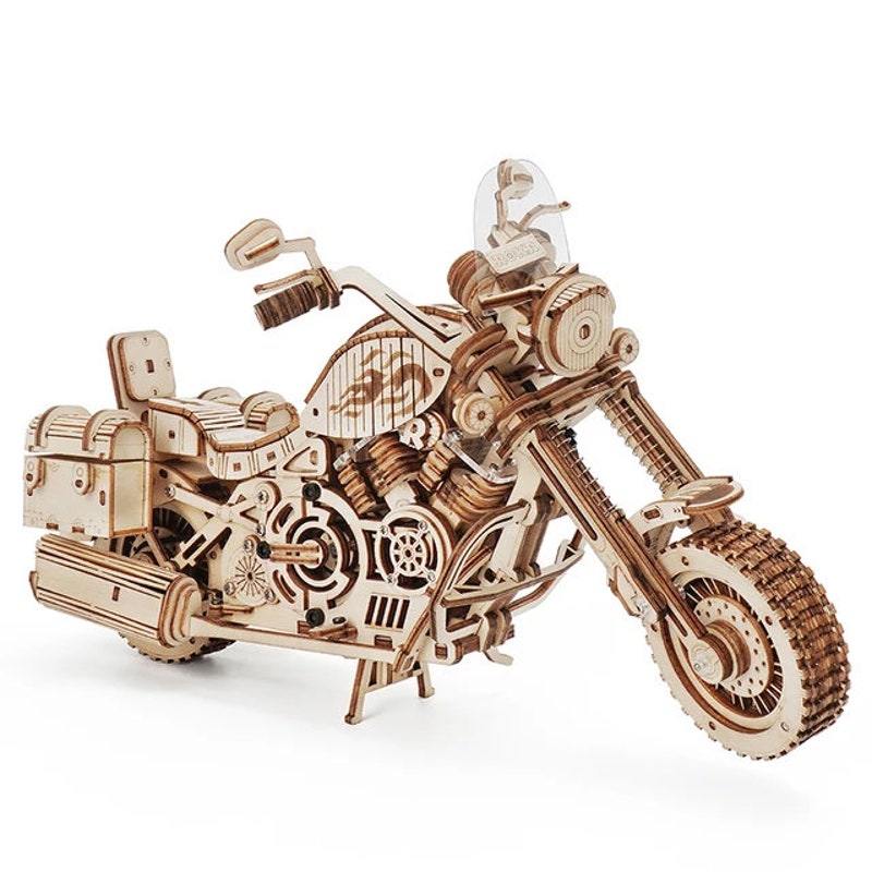 Motorcycle Puzzle - Etsy