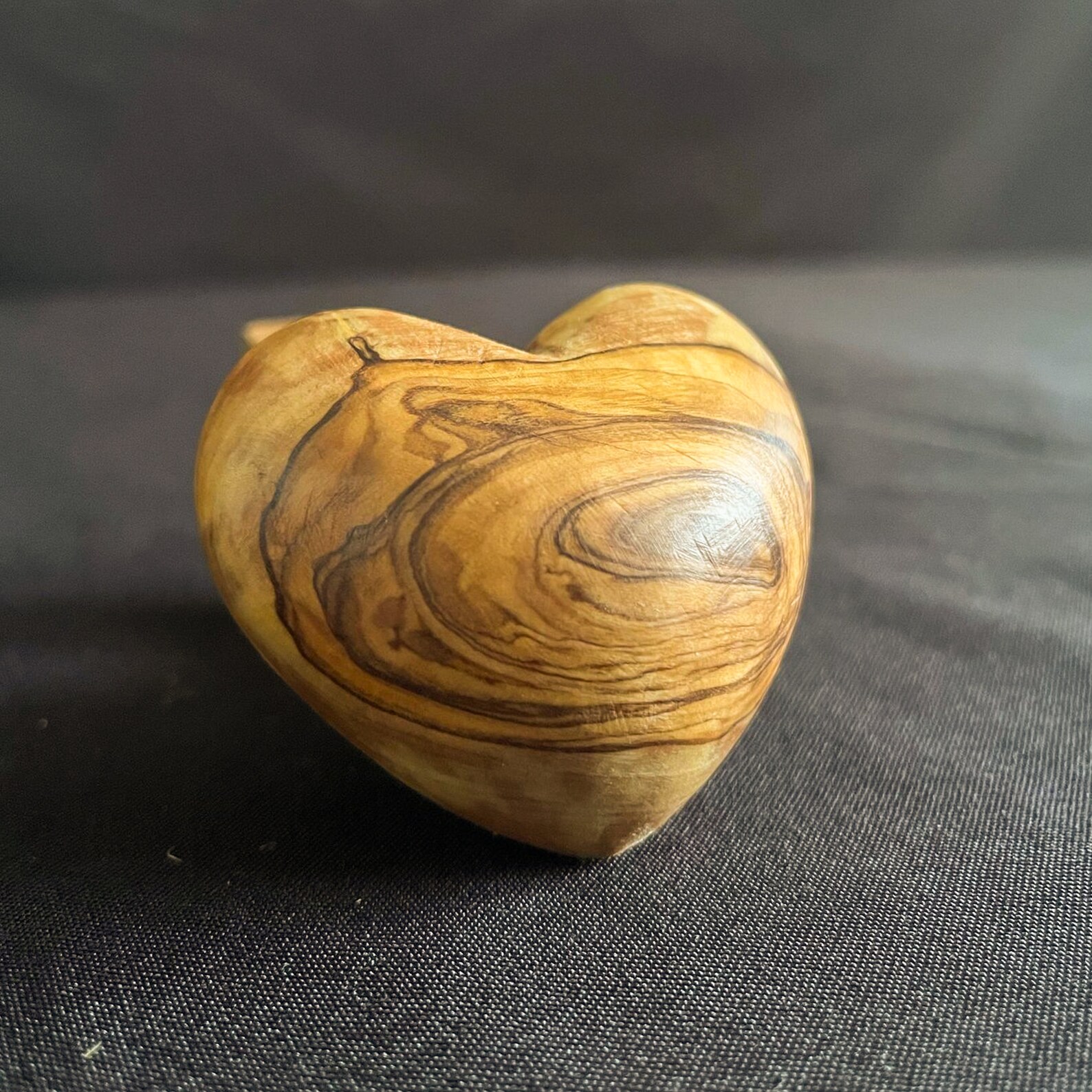 Olive Wood Hearts - Customization Available - Etsy