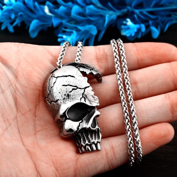 Half Skull - Etsy
