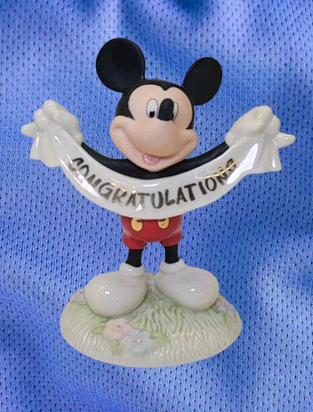 Lenox Disney Mickey's Congratulations 4" Figurine Celebration Mickey ...