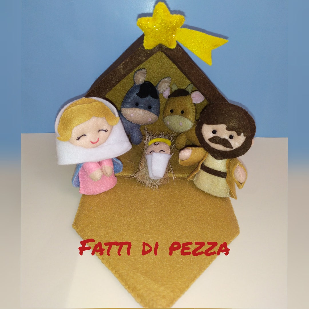 Nativity Scene in Felt - Etsy