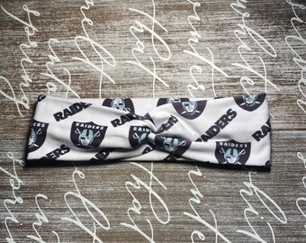 Raiders Headband | Etsy