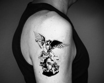 Archangel Michael Sword Tattoo