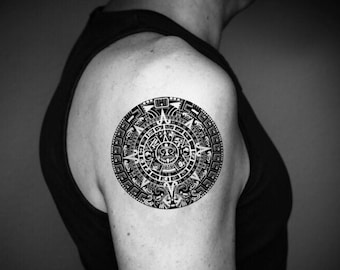 Aztec Priest Tattoo