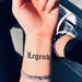 Legend Name Temporary Tattoo Sticker (set of 2) - Etsy