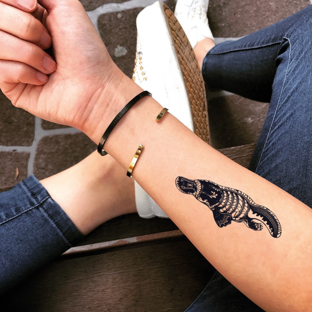 Platypus Temporary Fake Tattoo Sticker (set of 2) - Etsy