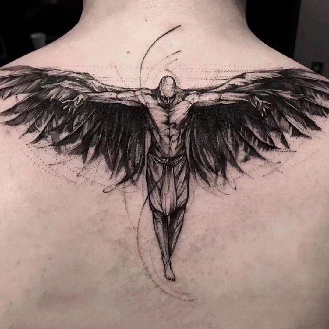 Guardian Angel Wings Tattoo Designs