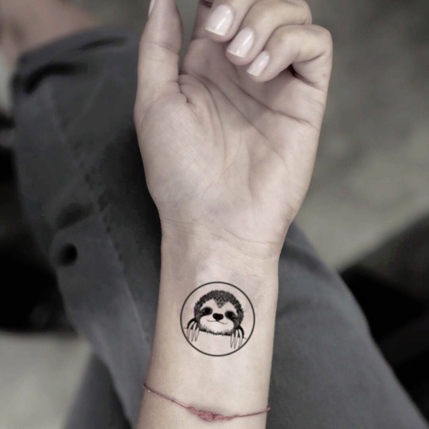 Temp Sloth Tattoo - Etsy
