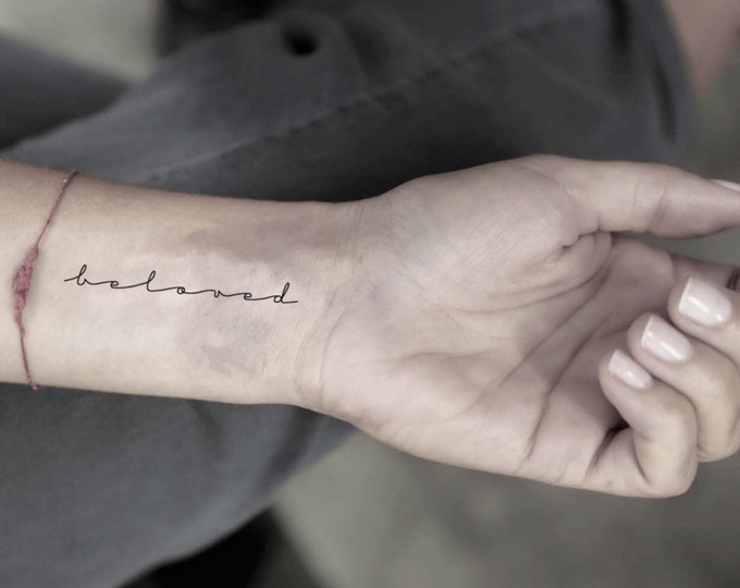 Stephanie Name Temporary Tattoo Sticker set of 2 - Etsy