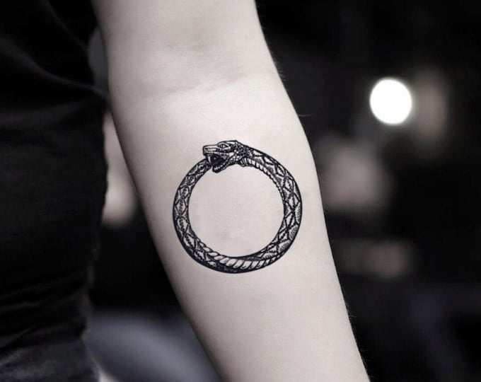 Disc Golf Temporary Tattoo Sticker set of 2 - Etsy