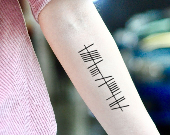 Lambda Temporary Fake Tattoo Sticker set of 2 - Etsy