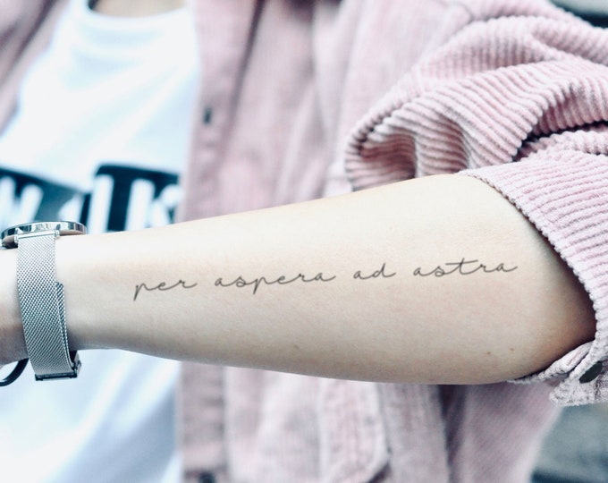 Selah Temporary Tattoo Sticker set of 2 - Etsy