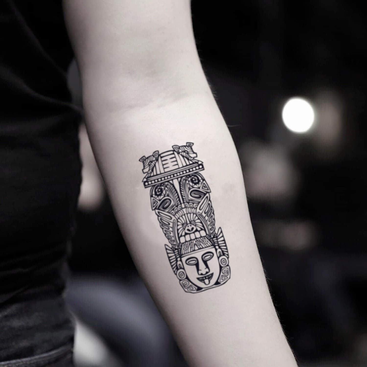 Mayan Art Tattoo