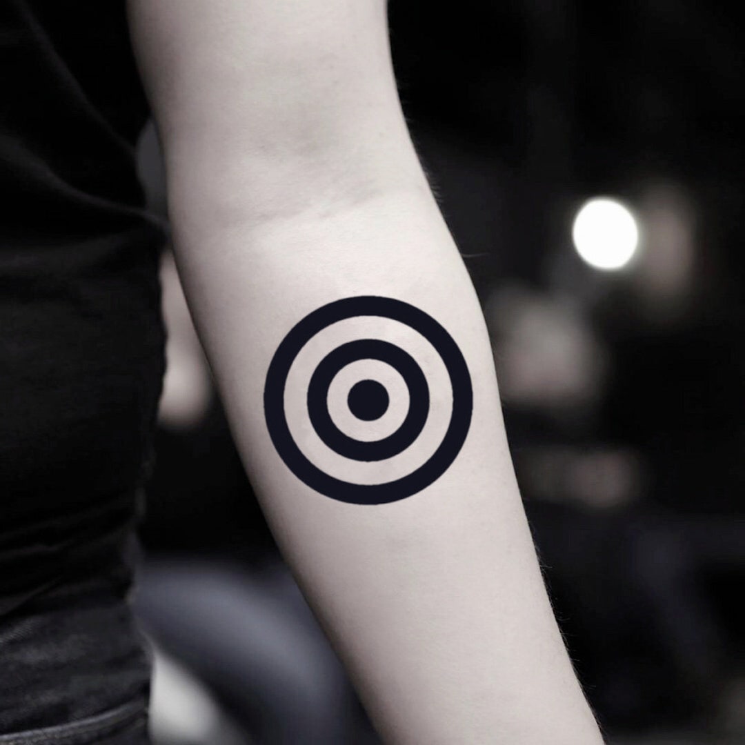 Target Temporary Fake Tattoo Sticker (set of 2) - Etsy
