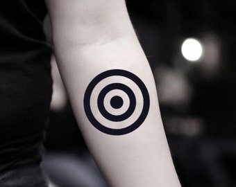 Target Tattoo - Etsy