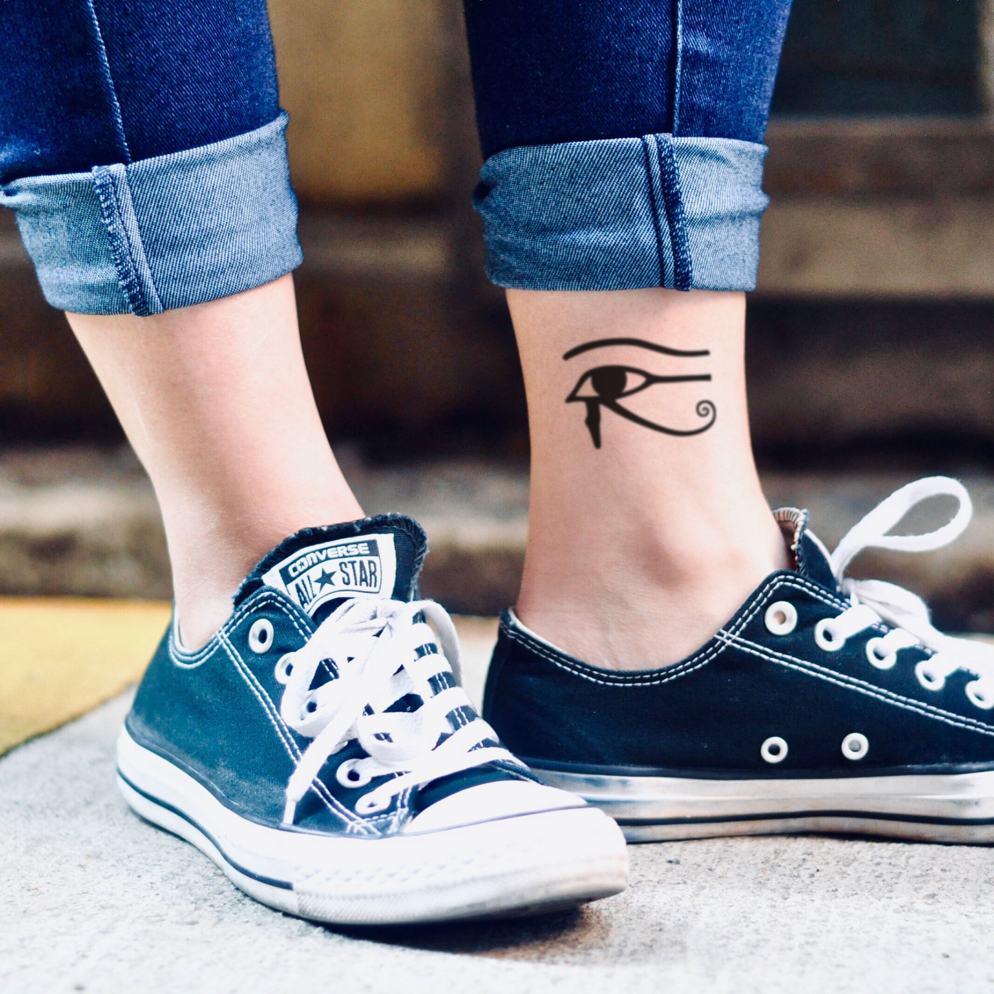 Egyptian Amun Ra Eye Temporary Tattoo Sticker (set of 2) - Etsy